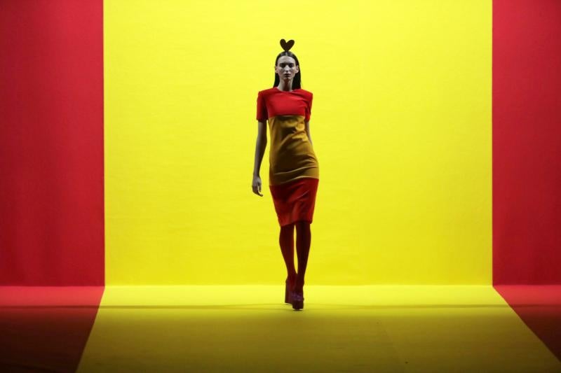 Ágata Ruiz de la Prada desborda patriotismo en la Madrid Fashion Week ...