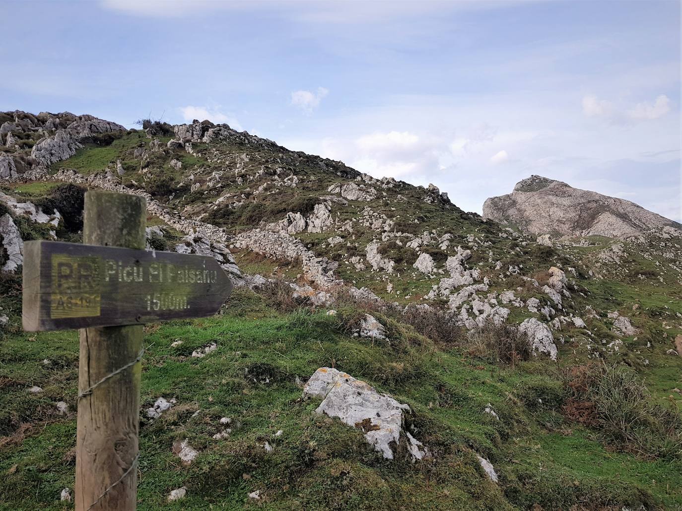 Ruta al pico Paisano desde Alevia (Peñamellera Baja)- Asturias Ruta al ...